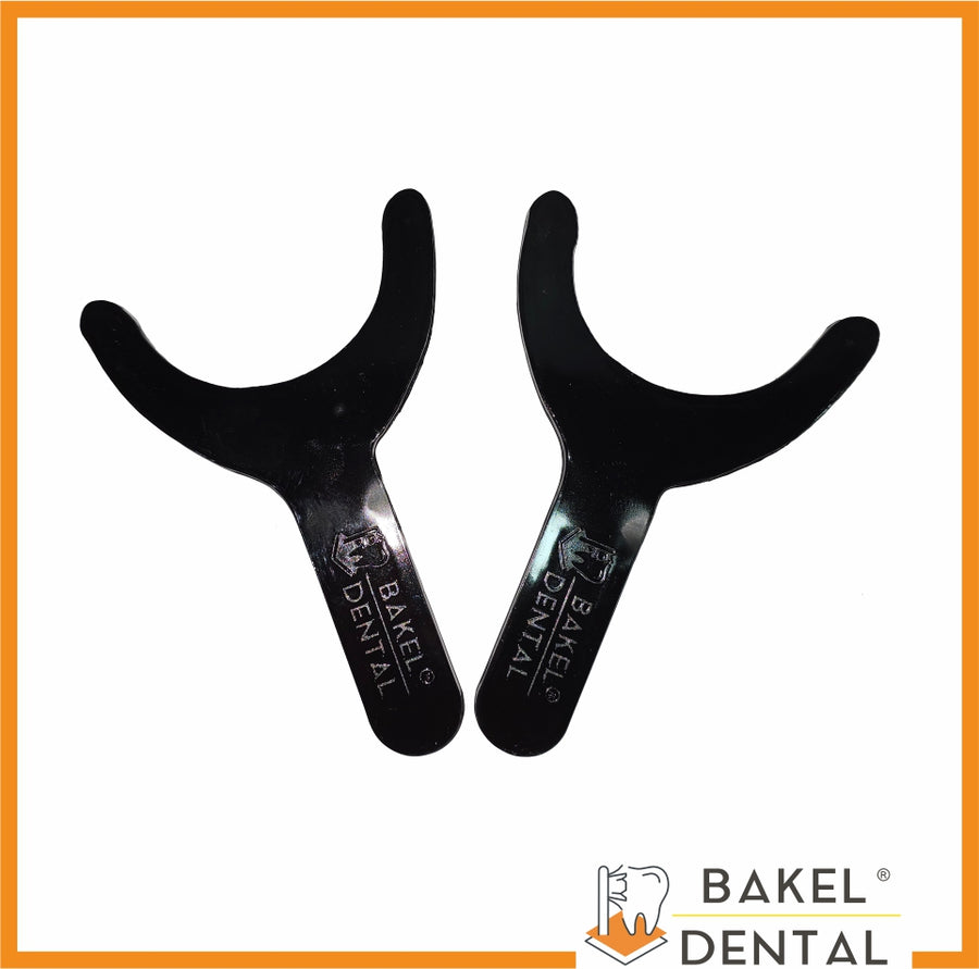 Retractor oclusal adulto recto negro – BakelDental