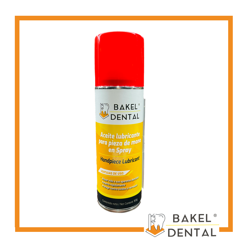 Lubricante para pieza de mano en Spray – BakelDental